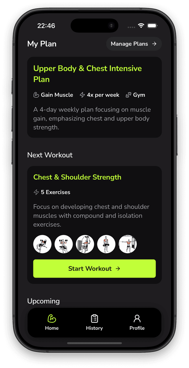 Fitme Project — AI Workout Tracker & Fitness Coach for iPhone